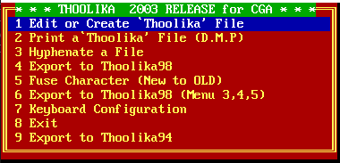 The first Malayalam word processor software under MS DOS O/S